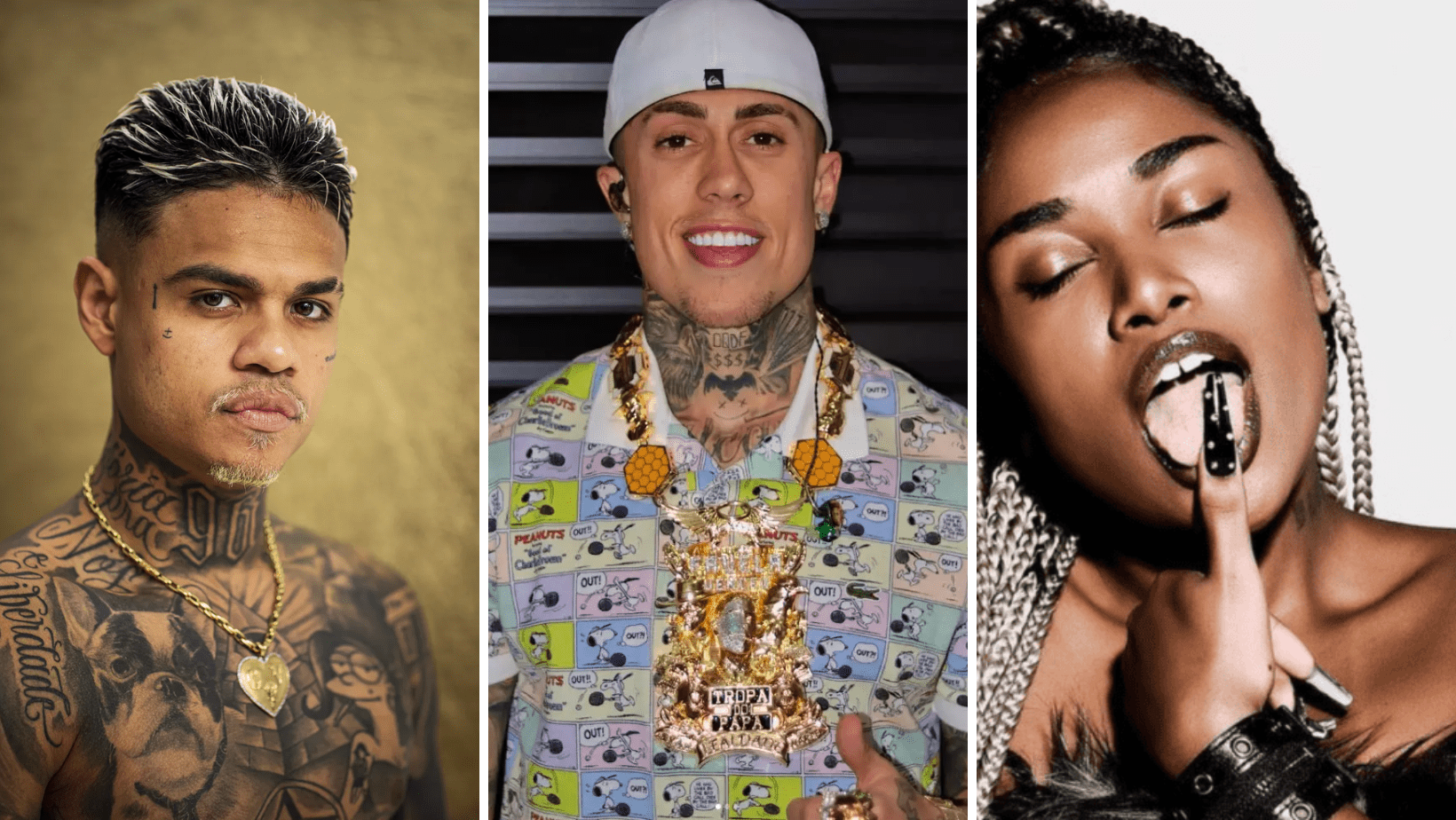 MC Cabelinho, MC Daniel, Ebony e Hungria levam trap e funk ao palco do ...